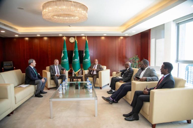 AFRIPOL Leadership Meets the Chairperson of the African… | AFRIPOL